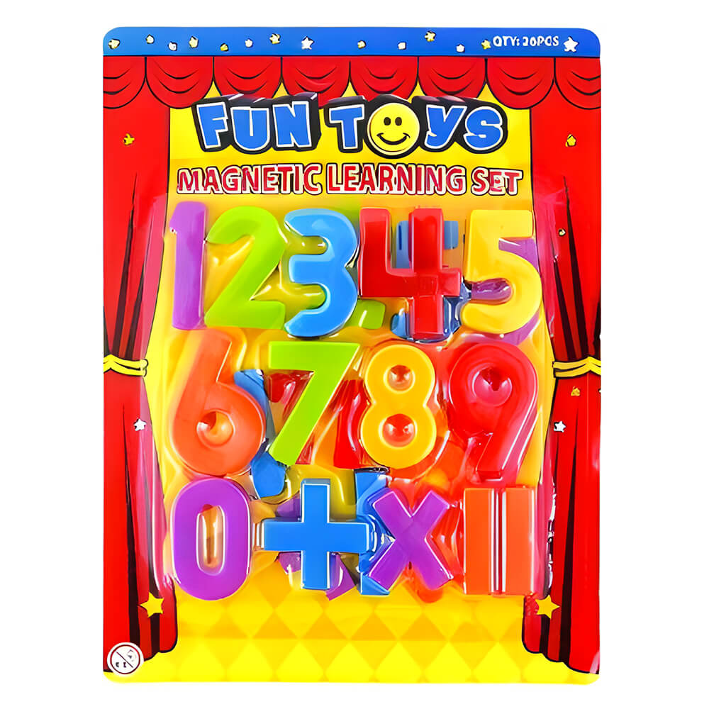 Magnetic Numbers Set for Kids - Learn Maths with 26 Fun Magnets