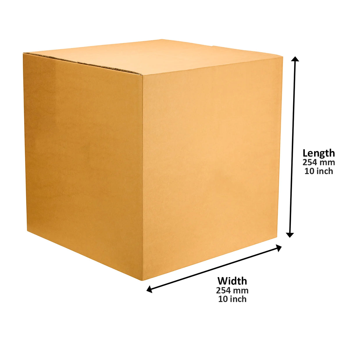 Large Cardboard Box - 10x10x10 Inch - Just £1.13 Each – Mr Bags
