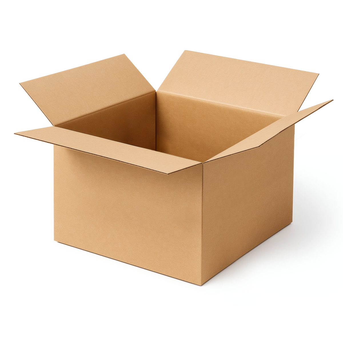 Heavy-Duty 14×14×14″ Cardboard Box UK – Strong Single Wall Cube Box
